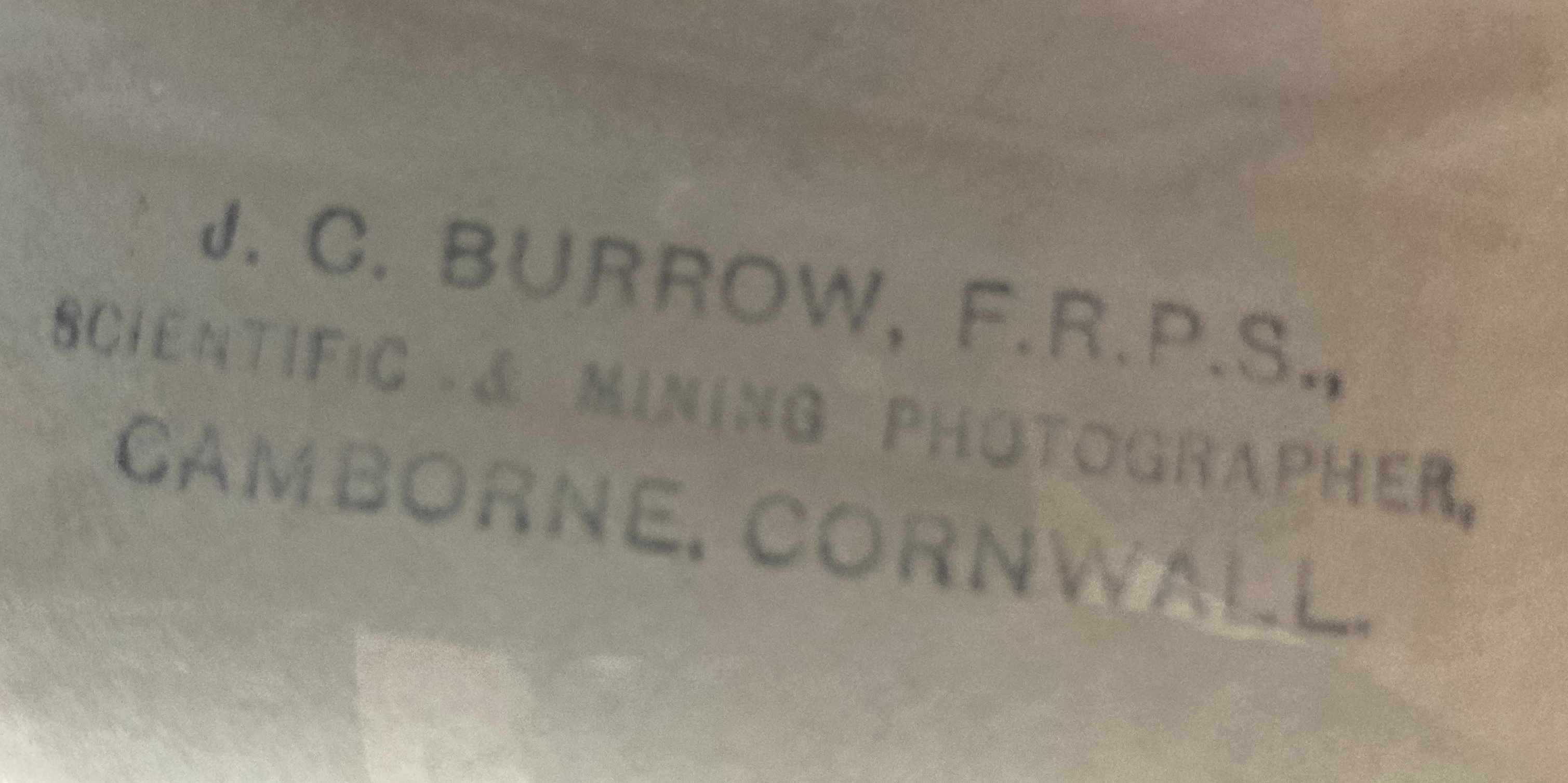 The Man Who Photographed the Miners: J. C. Burrow in Cornwall and Wales ...
