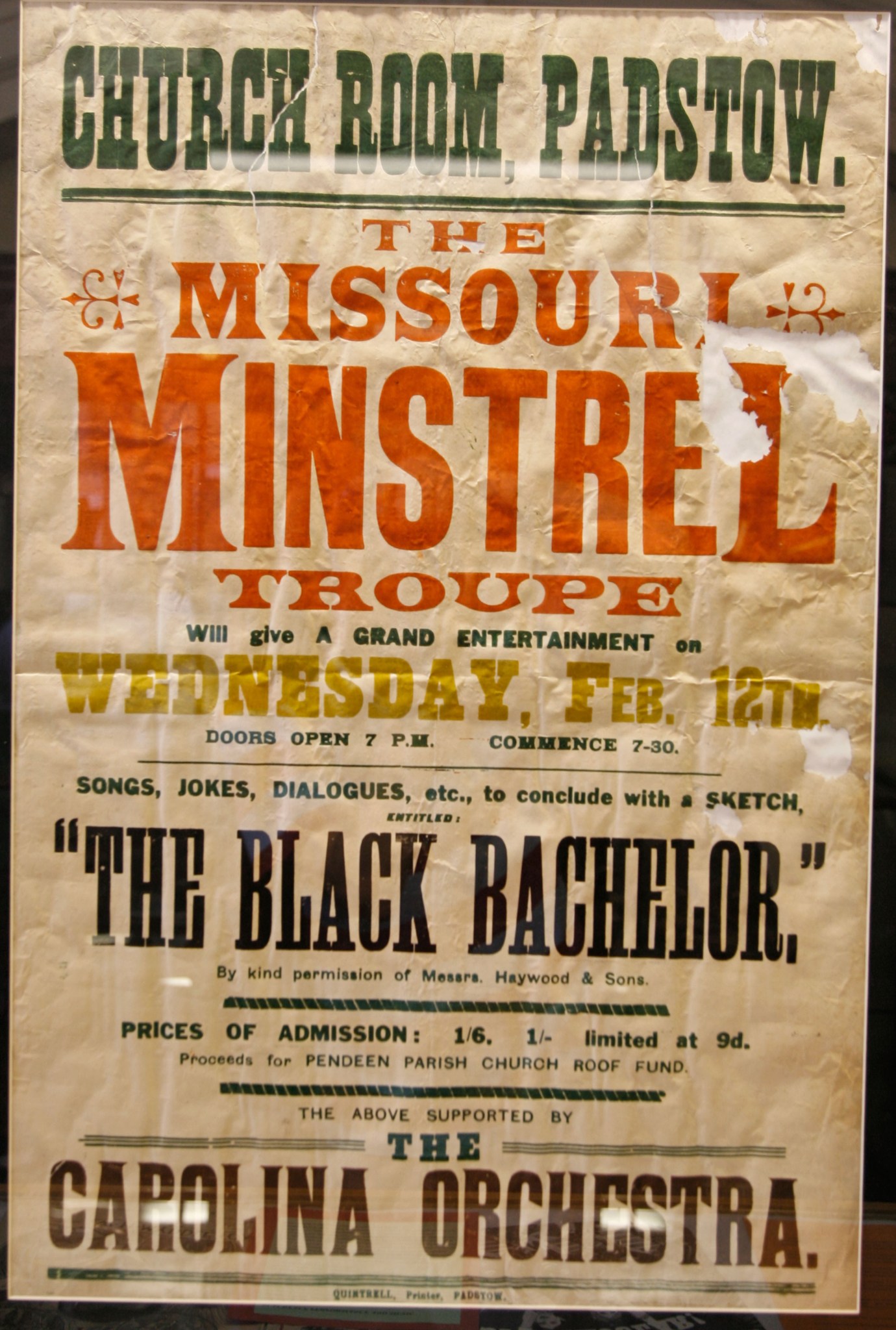 Cornish Minstrel Bands – Francis Edwards ~ The Cornish Historian